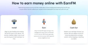 EarnFM: How to Earn Passive Income Online – SinhMMO