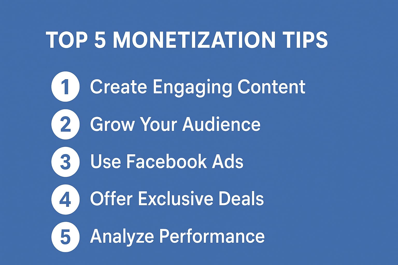 How to Monetize on Facebook in 2025 – SinhMMO